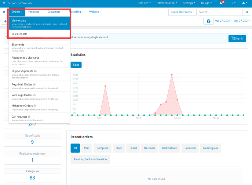 Addons :: Payment Gateways Integration :: Almapay payment method