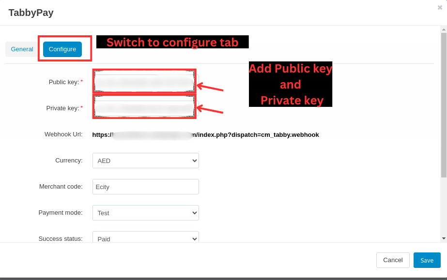 Tabby payment gateway for CS-Cart approved by tabby.ai